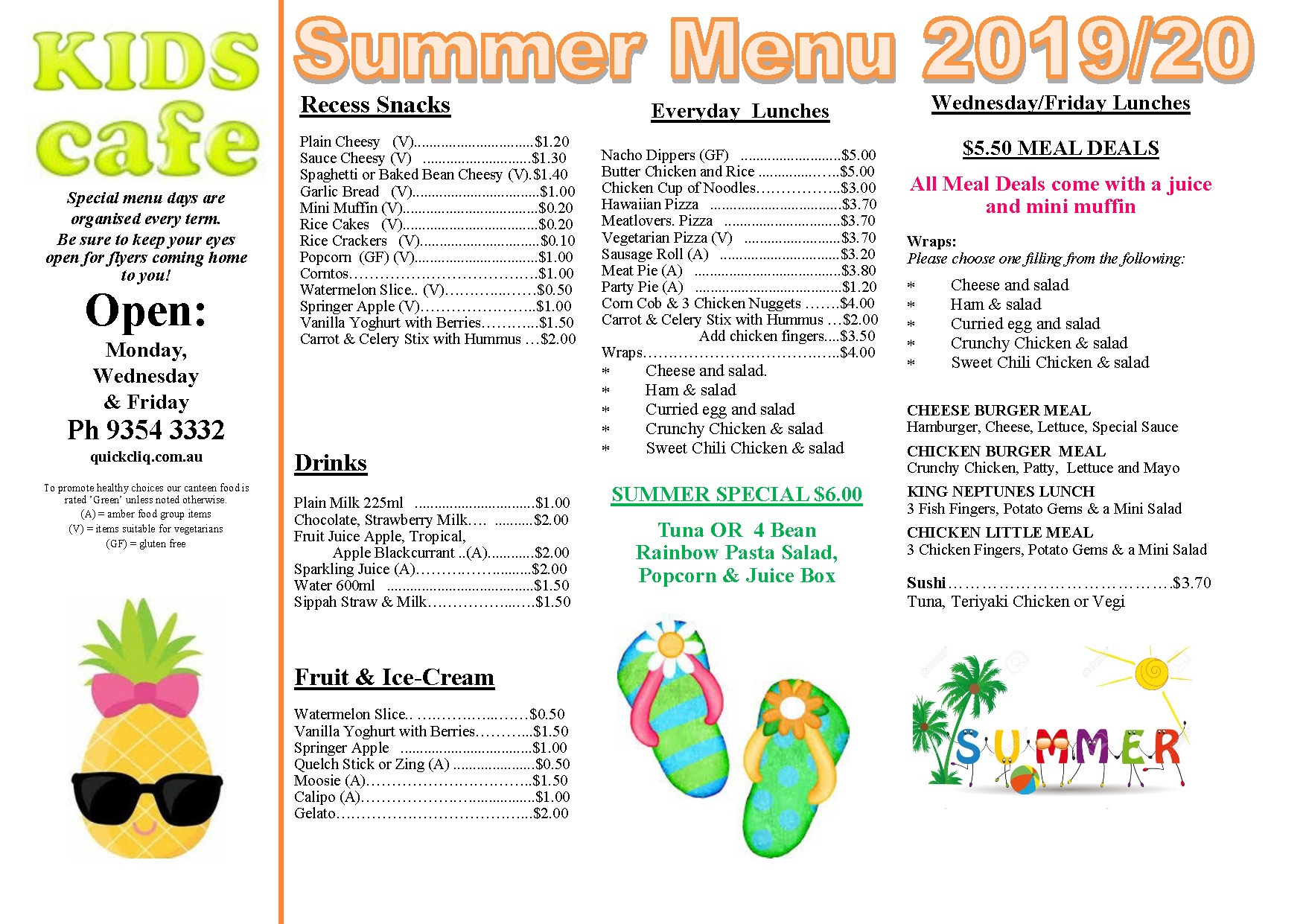 Canteen – Rostrata Primary School P&C Association